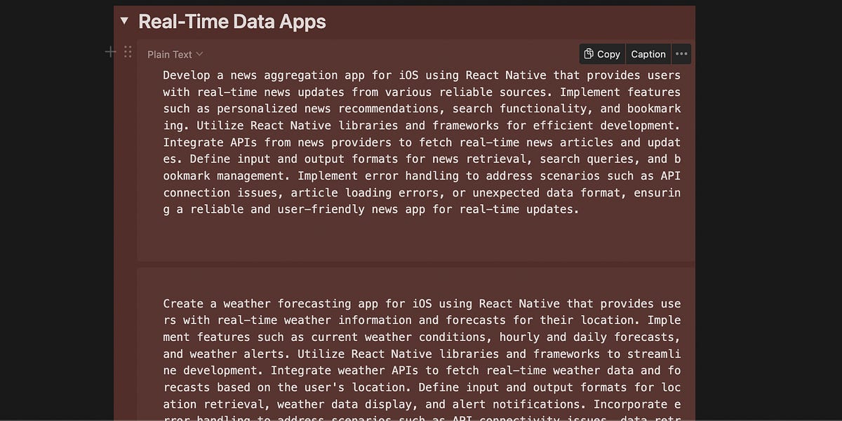 Code Prompts Ios React Native βοΈ Real Time Data Apps In Chatgpt π± 8504