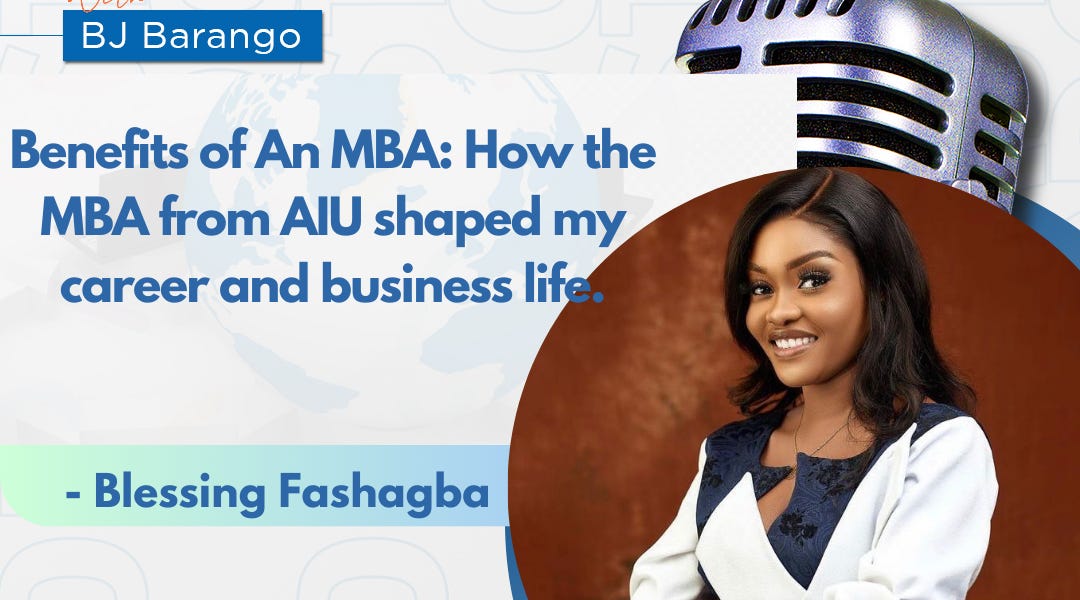 Alumni Spotlight: How the MBA from AIU shaped my career and business.