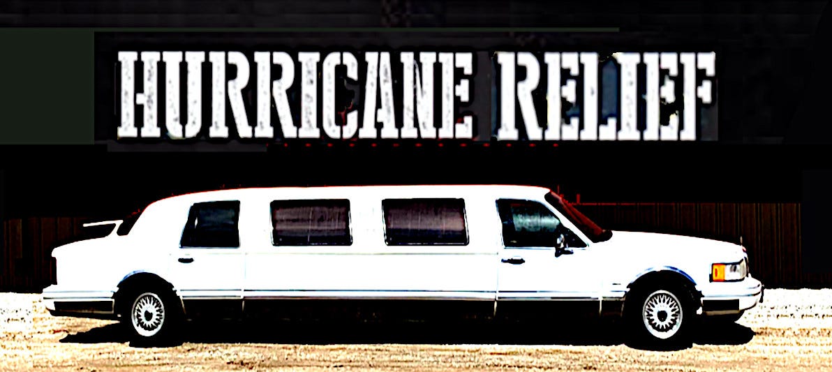 HURRICANE RELIEF - by Simon Napier-Bell - Simon’s Substack