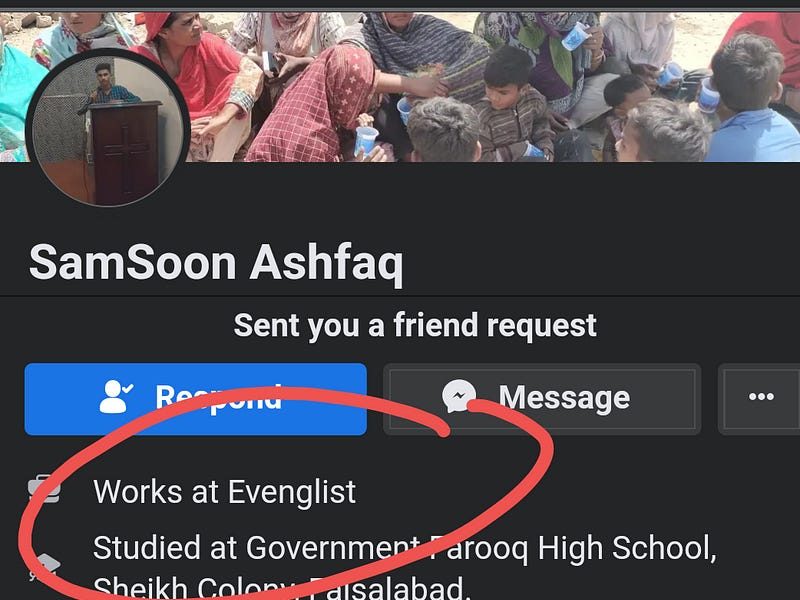 Beware of the Pakistani "Evangelist" Scam