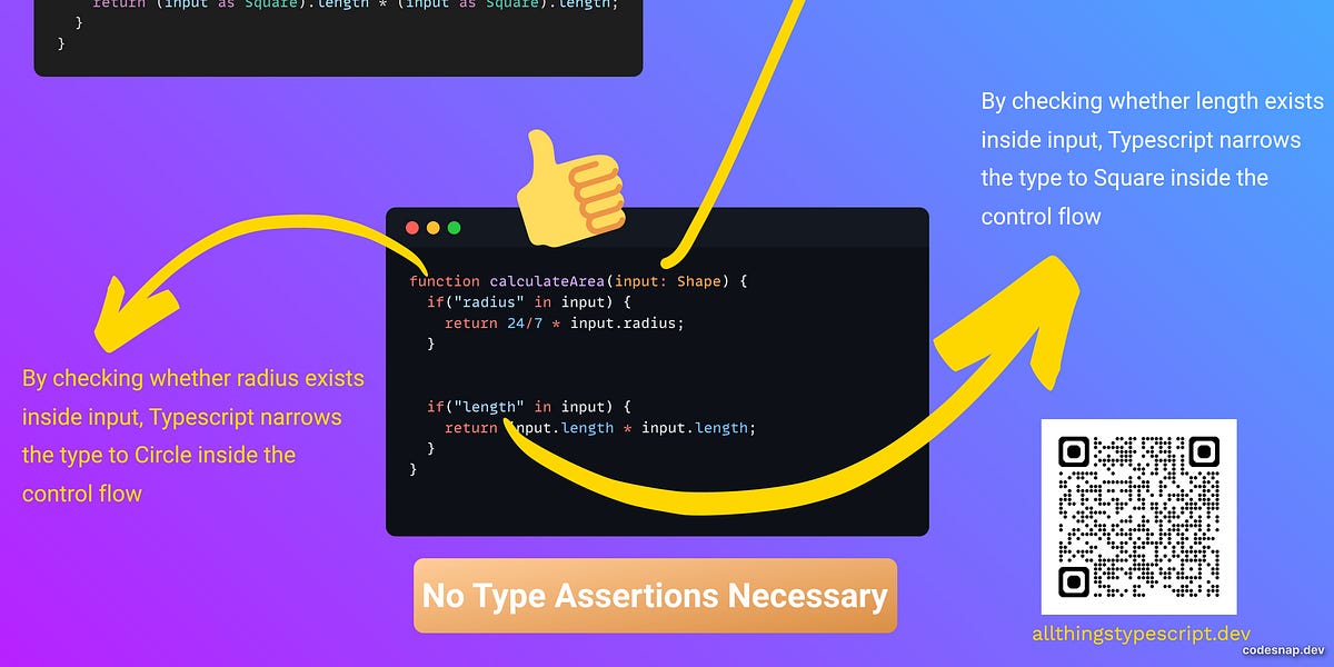 May 2024 Monthly Newsletter - using the in operator for type narrowing