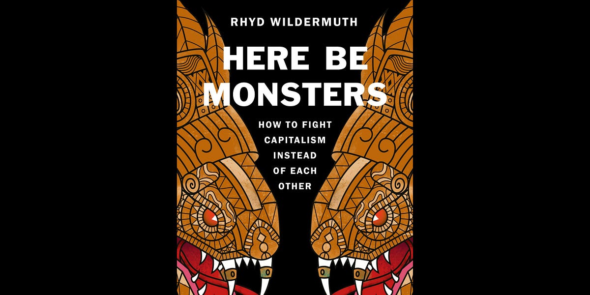 Release day for Here Be Monsters - by Rhyd Wildermuth