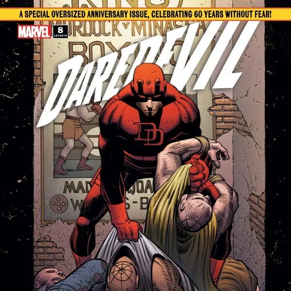 DAREDEVIL #8 (6Oth Anniversary issue) + CREATURE FROM THE BLACK LAGOON ...