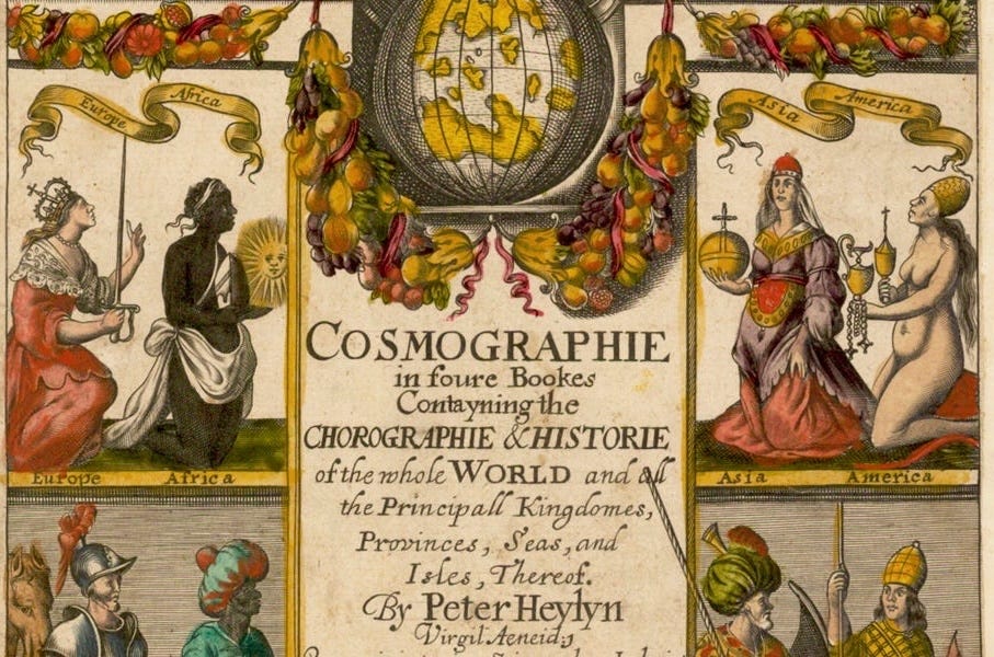 What actually is Cosmography? - by M. E. Rothwell