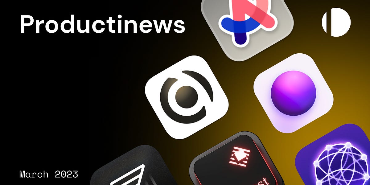 #1 Productinews - March 2023 - Productivus