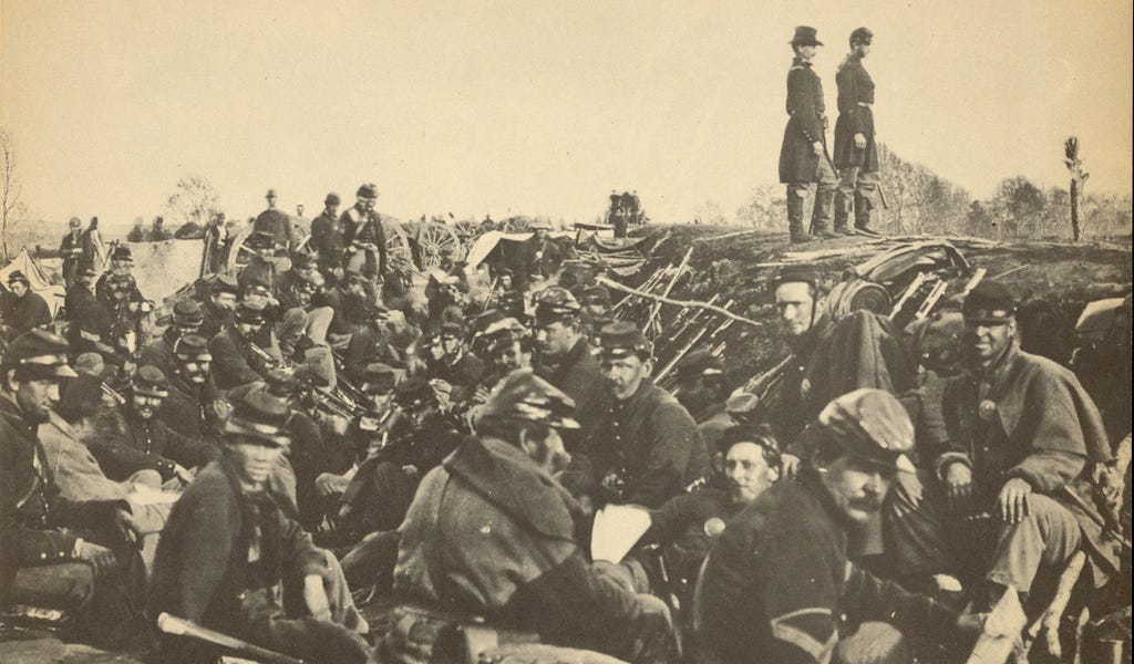 Ambrose Bierce and Asbury Harpending at the Battle of Shiloh