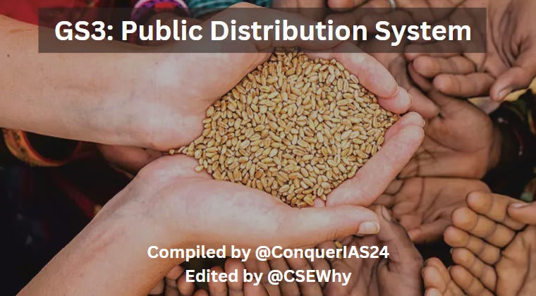 #86: GS3 | Public Distribution System