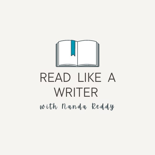 How to read like a writer - by Nanda Reddy