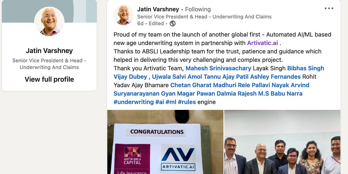 Artivatic and ABSLI Collaborate to Revolutionize Insurance Industry with AI-Driven Smart ...