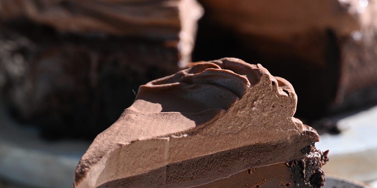 3-5 Layered Chocolate Pie - by Sam - buttermilk weekly