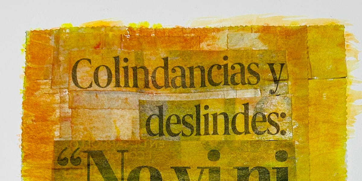 Colindancias y deslindes - by Andrés L. Córdova