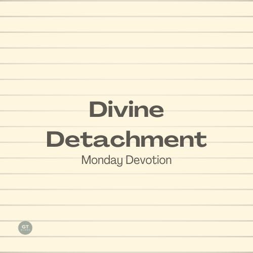 Divine Detachment - Simply Sacred with Gary Thomas