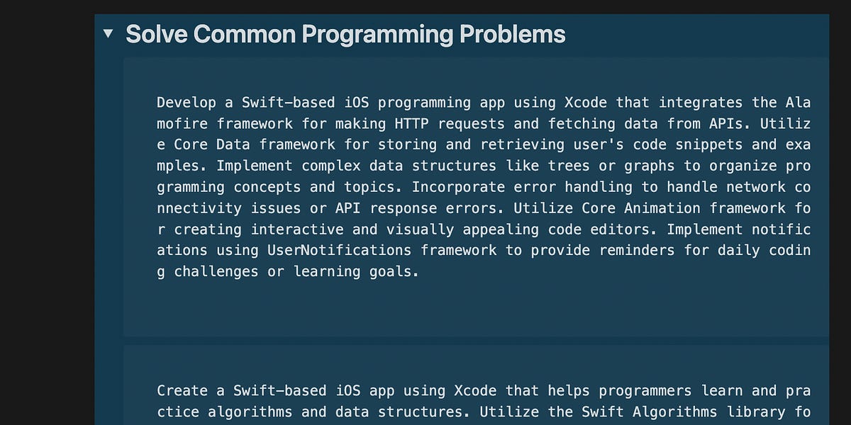Code Prompts Ios Swift βοΈ Solve Common Programming Problems π±