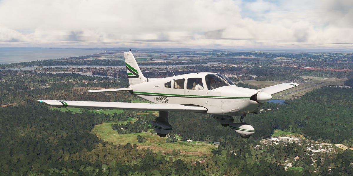 Carenado Piper PA28 Cherokee Archer II Start Procedure