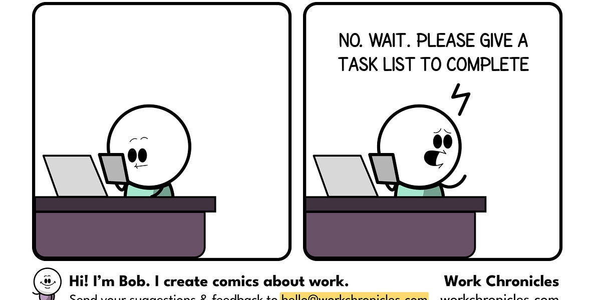 (comic) I want autonomy - Work Chronicles