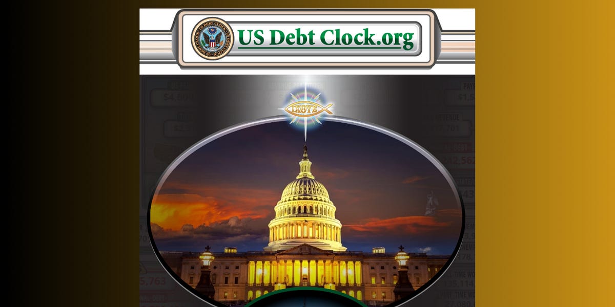 The US National Debt Clock | Episodes 37-45 - by TFP