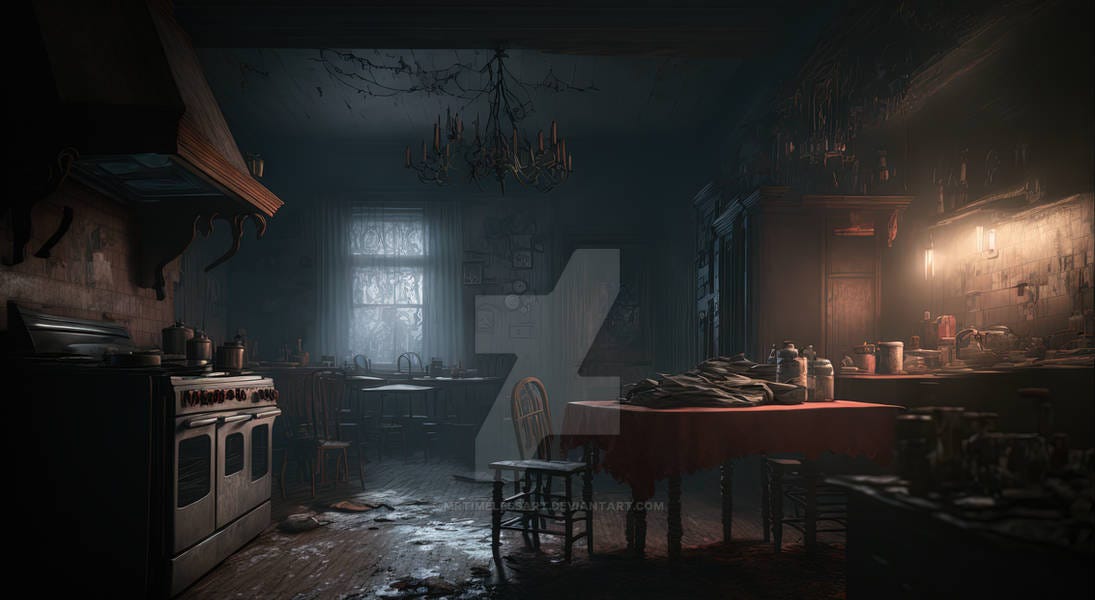 Graveyard Kitchen - by Liv D - TheDevineWrites