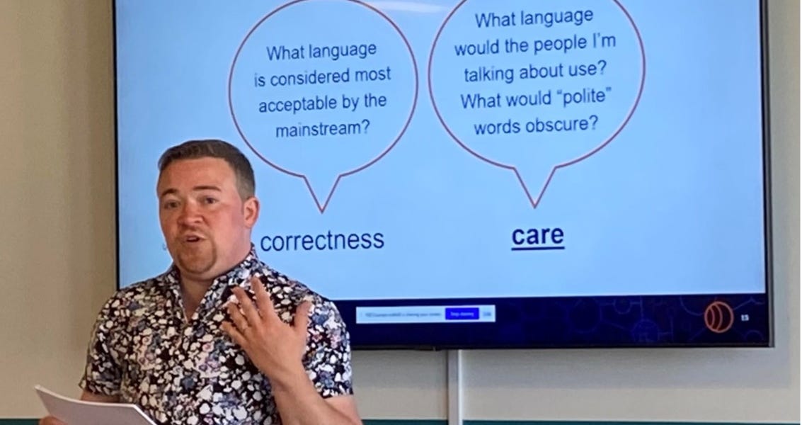 Embracing conscious language - by JD Schramm