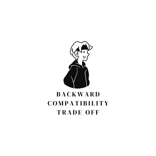 Backward compatibility trade-off - by Ray Chong Backward compatibility trade-off - by Ray Chong