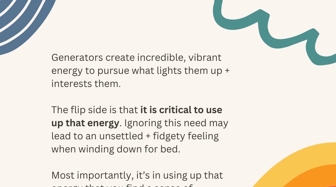 Boundless Energy + Tiny Generators - Tiny Human Design