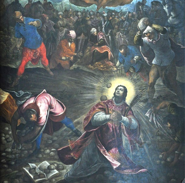 Today is the Feast Day of St. Stephen - Deacon and Martyr