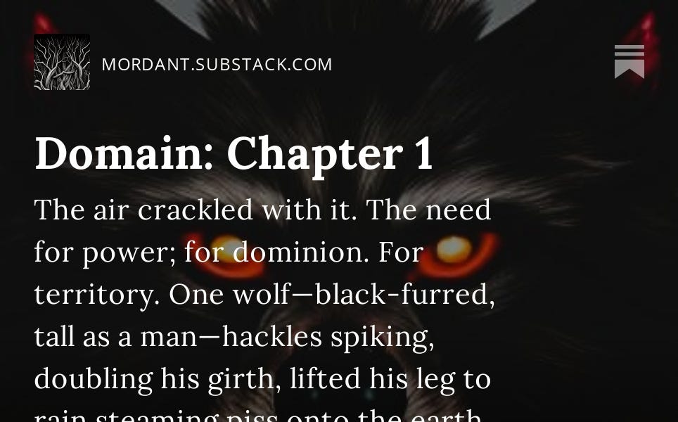 The Werewolf Cometh... - by Polly Mordant