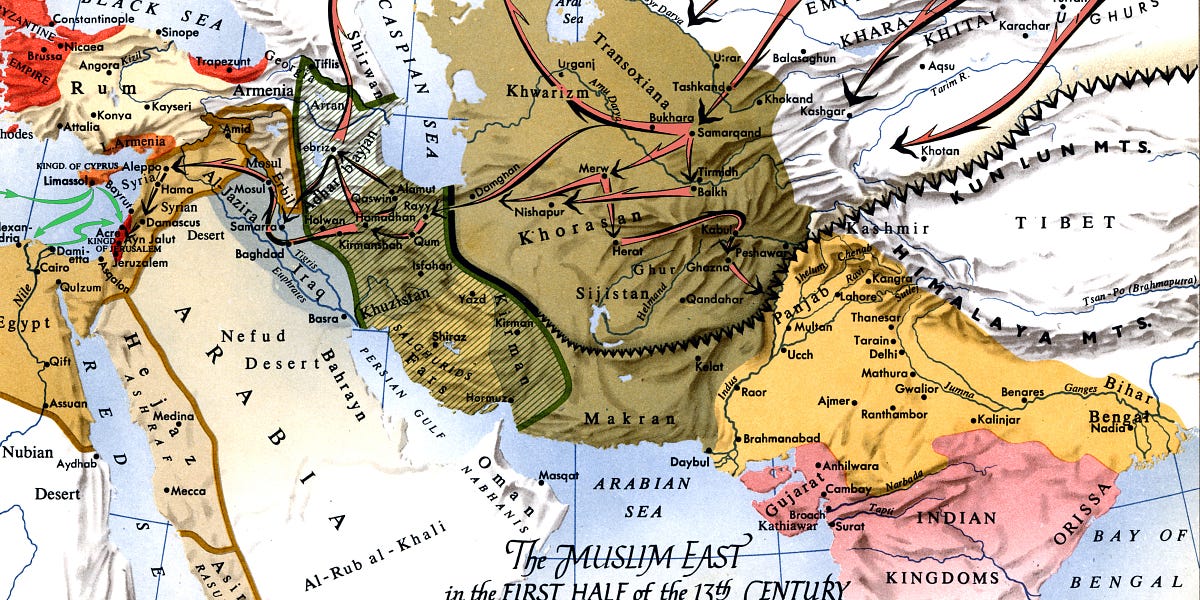 Today in Central Asian history: the Mongols take Samarkand (1220)