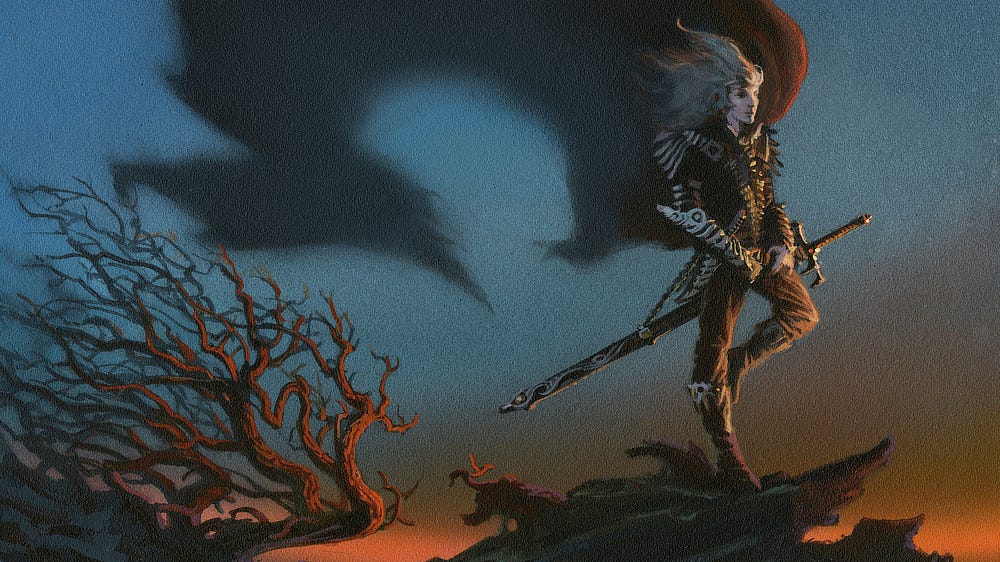 SHADOW PRINCE - The Art of Michael Whelan