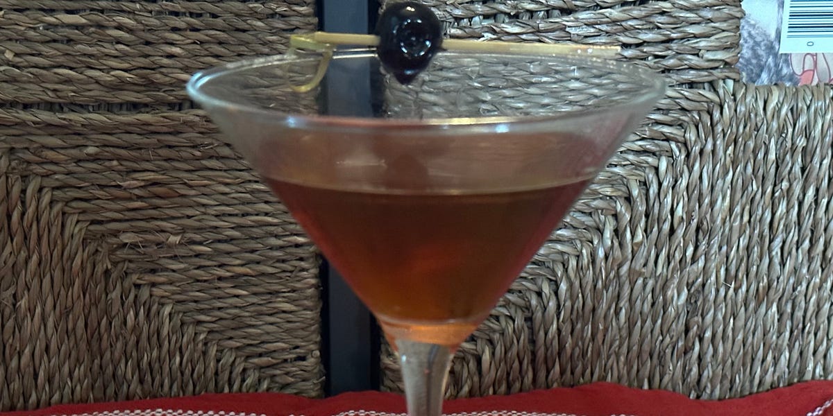 Welcome To The Wonkette Emergency Cocktail, The Rye Manhattan!