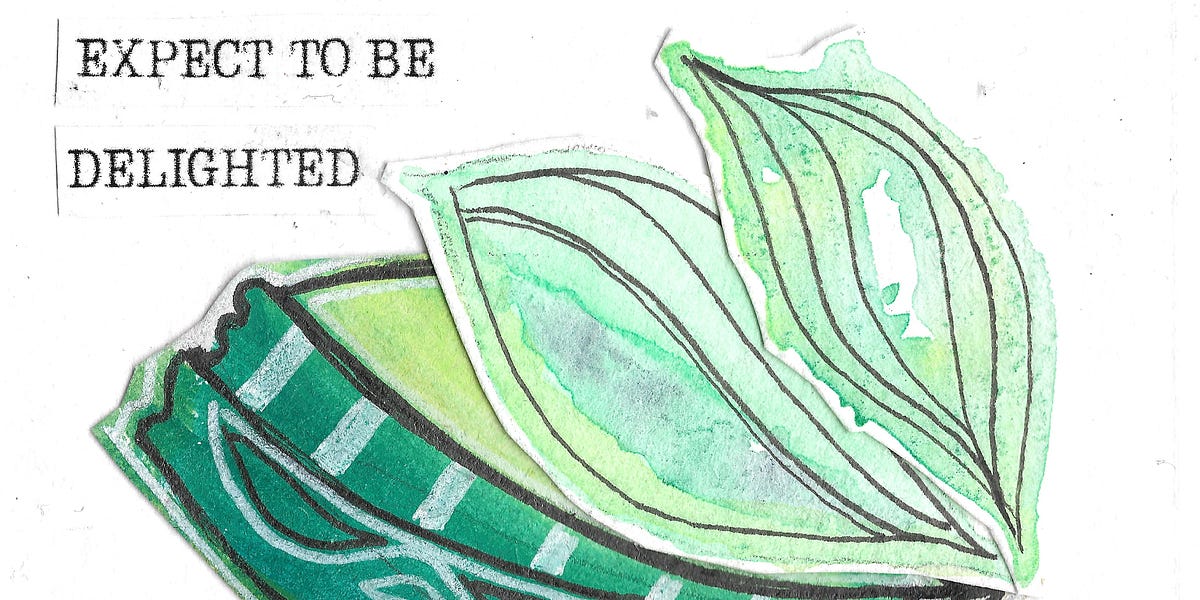 Moodling into delight and collage fodder - by Debs Stott