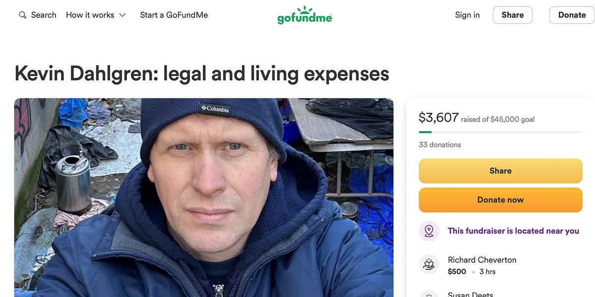 Update on Kevin Dahlgren - by Richard Cheverton
