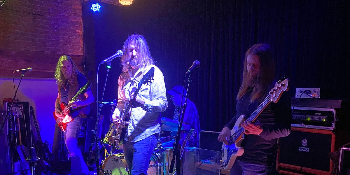 Updates on the Steepwater Band, including details from their latest show