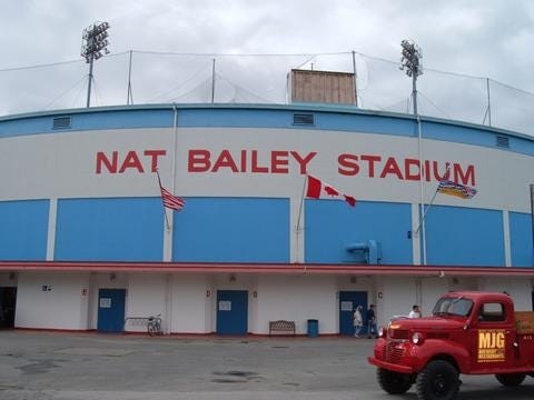 Nat Bailey Stadium - by Paul Hamann - Paul’s Ballparks
