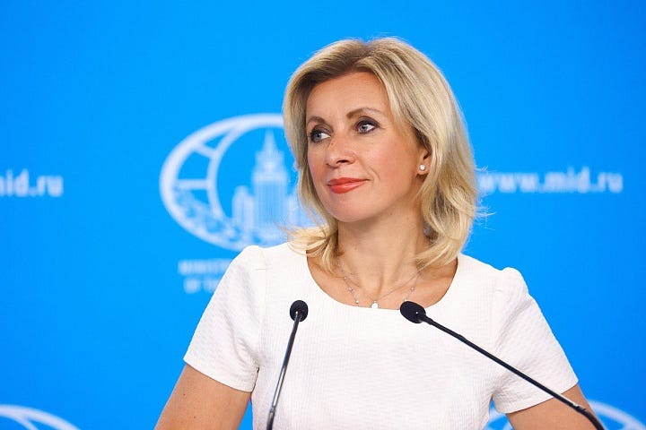 Maria Zakharova Lectures Italy's ANSA News Agency & Lavrov's Turkish ...