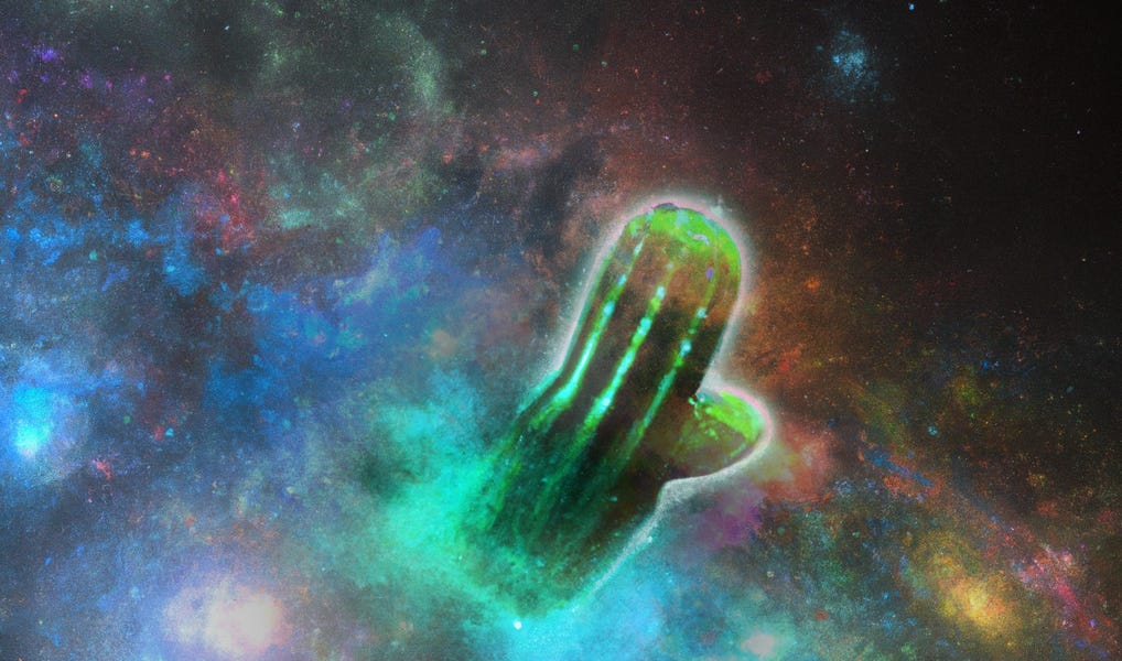 Jasper The Sentient Cactus - by Space Cadet Michael