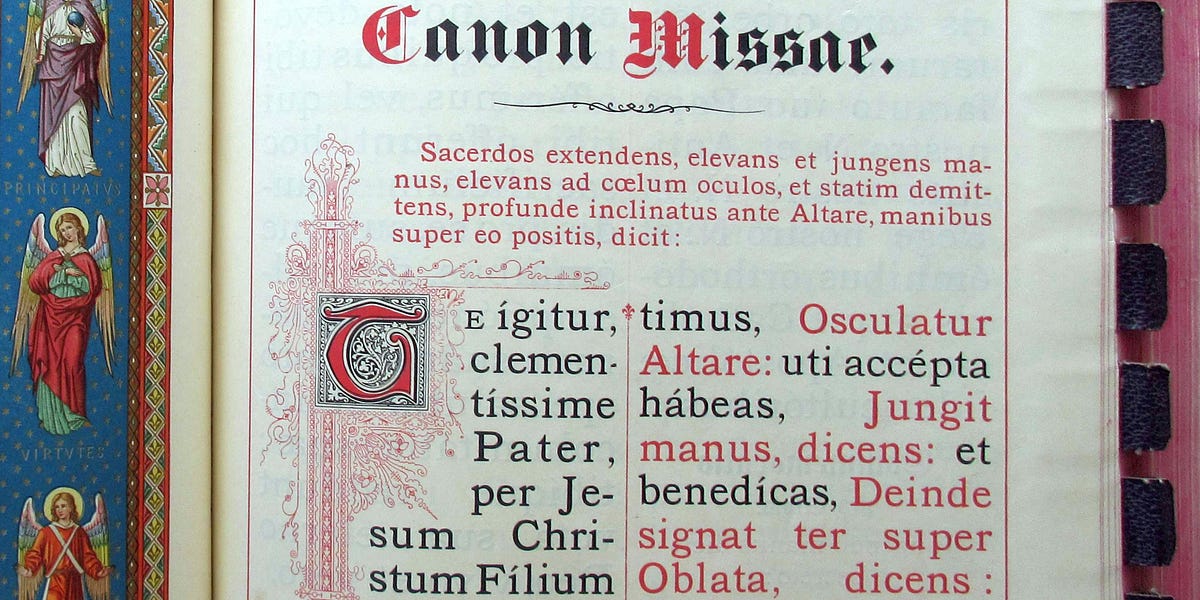 The Many Meaningful Signs of the Cross in the Roman Canon