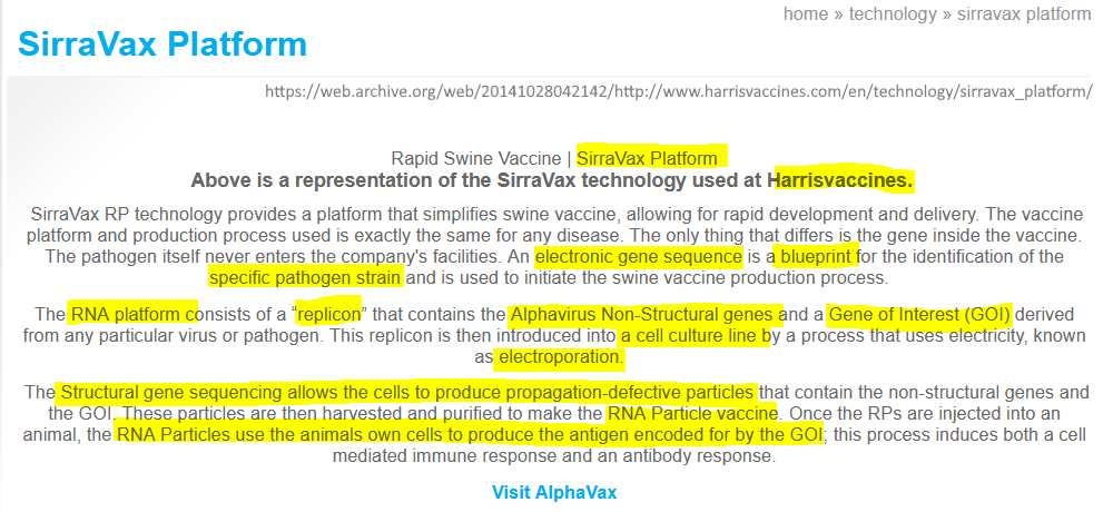 RNA Particle (RP) Technology Vaccine Platform for livestock (and pets ...