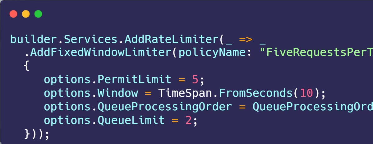 Ep 29 Rate Limiting Middleware In Aspnet Core