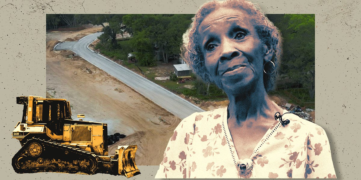 93-year-old Josephine Wright fights to keep her property