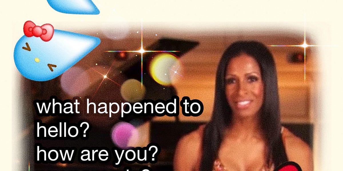 what happened to hello? how are you? my name is?