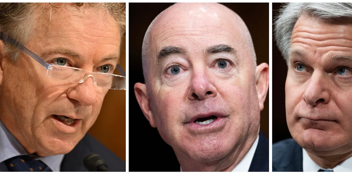 FBI And DHS Directors Mislead Congress About Censorship