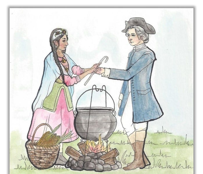 TDIH: Oneida Indians help at Valley Forge