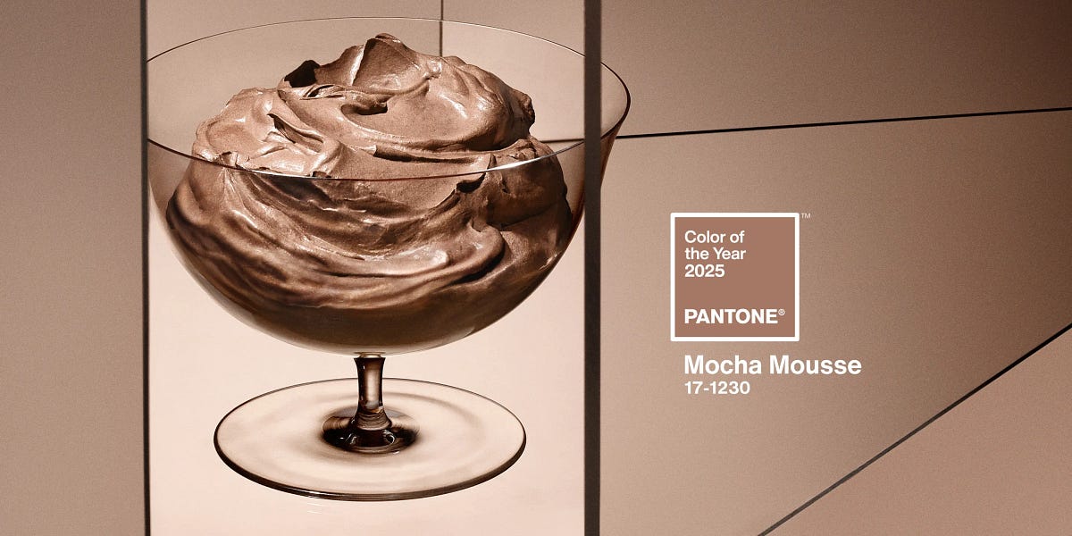 Pantone and "a win for quiet luxury" - by Marion Teniade