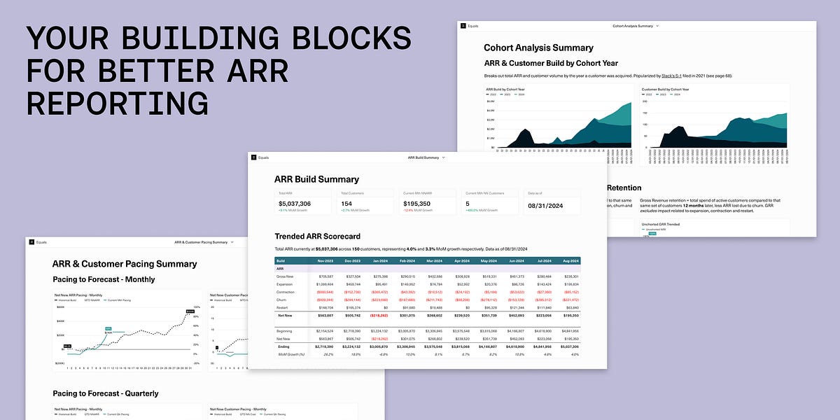 On building a better ARR reporting system