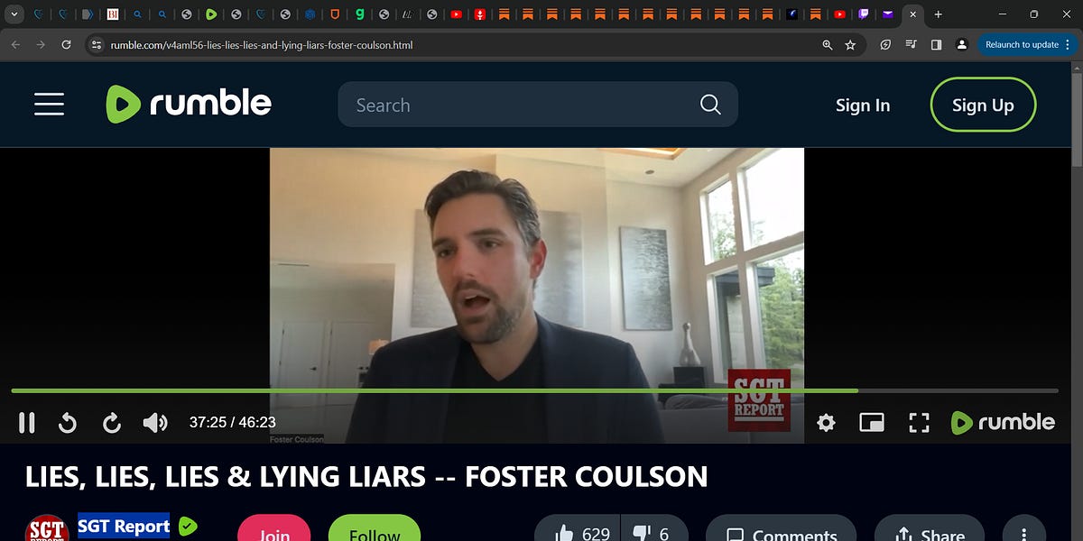 LIES, LIES, LIES & LYING LIARS -- FOSTER COULSON speaks out, CEO of The ...
