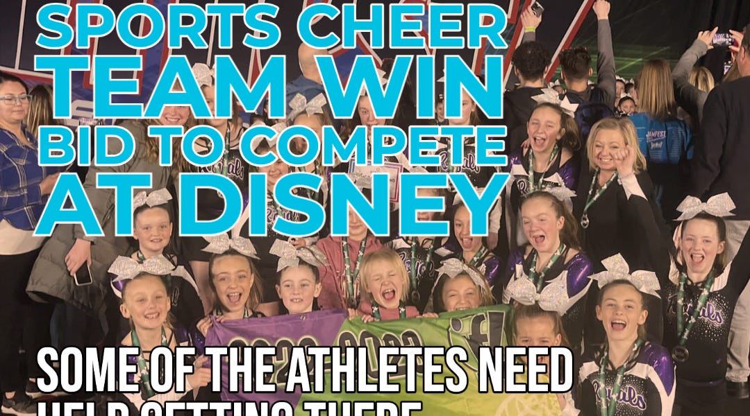 Acadian Youth Sports Cheer Team Win Bid To Compete at Disney
