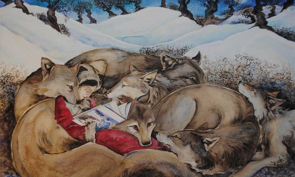 Reading Angela Carter's 'The company of wolves'