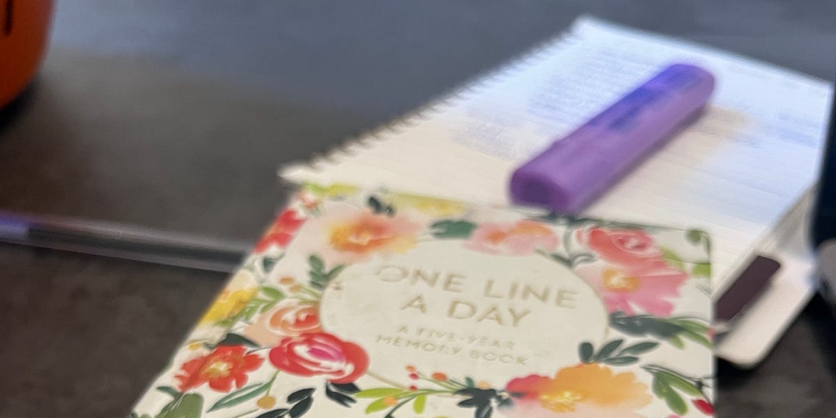 One line a Day - Coni Valenzuela