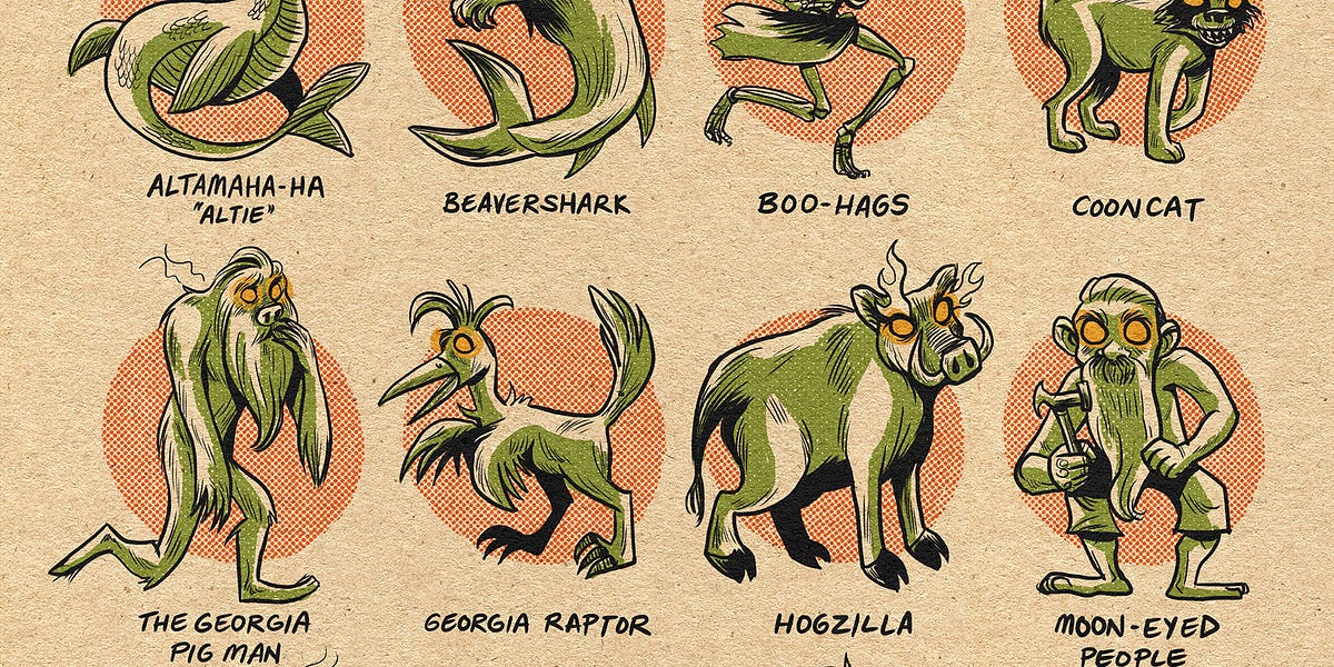 Cryptids of Georgia + More ASSROOM!