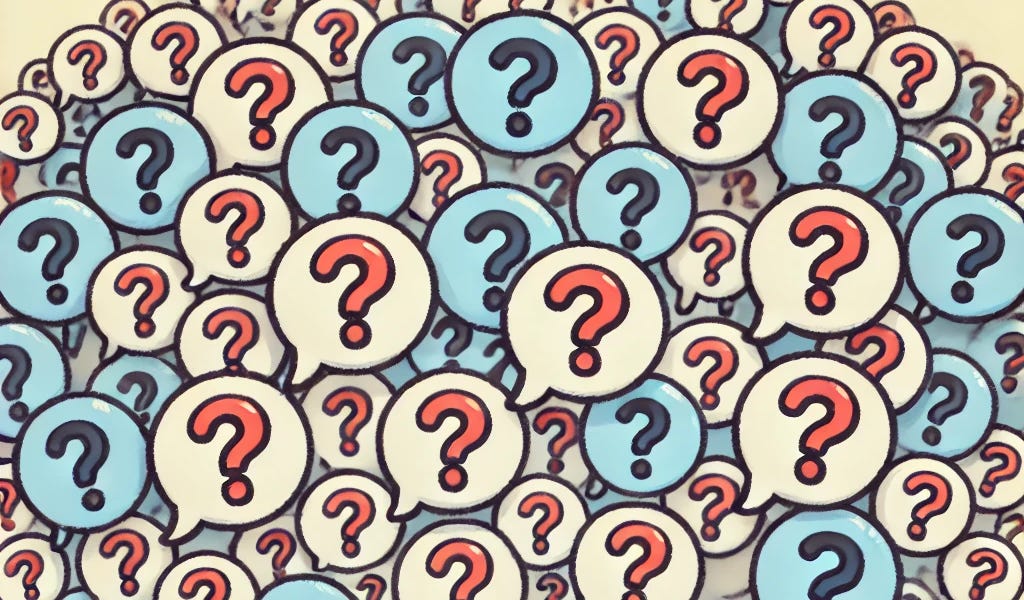 Curiosity is not the same as asking more questions